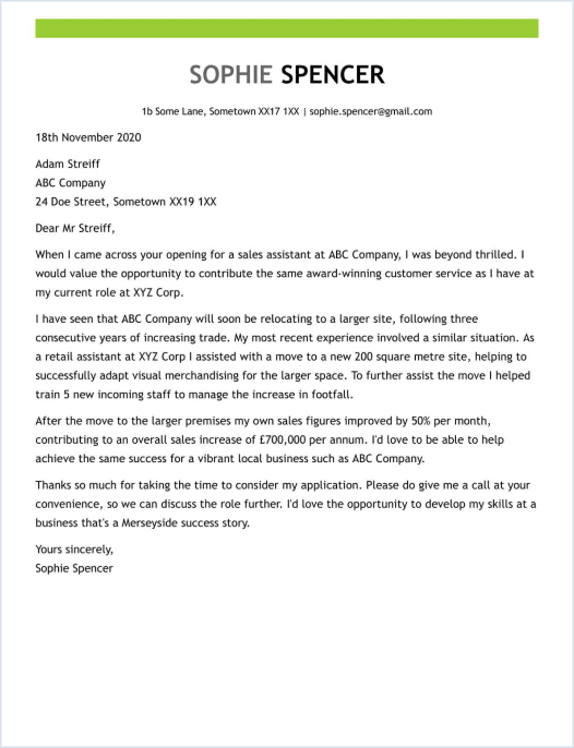 Cover Letter Generator for Quick & Easy Job Application