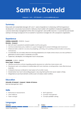 33 CV Templates Tailor-Made for the UK Job Market