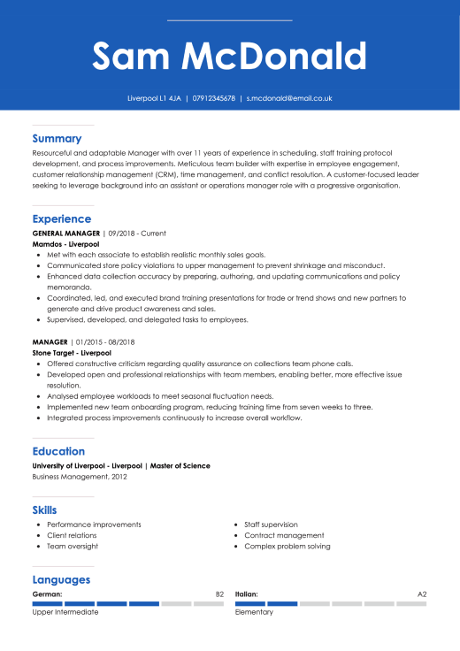 33 CV Templates Tailor-Made for the UK Job Market