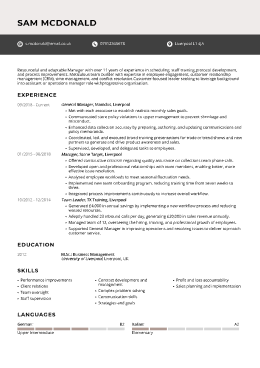 33 CV Templates Tailor-Made for the UK Job Market