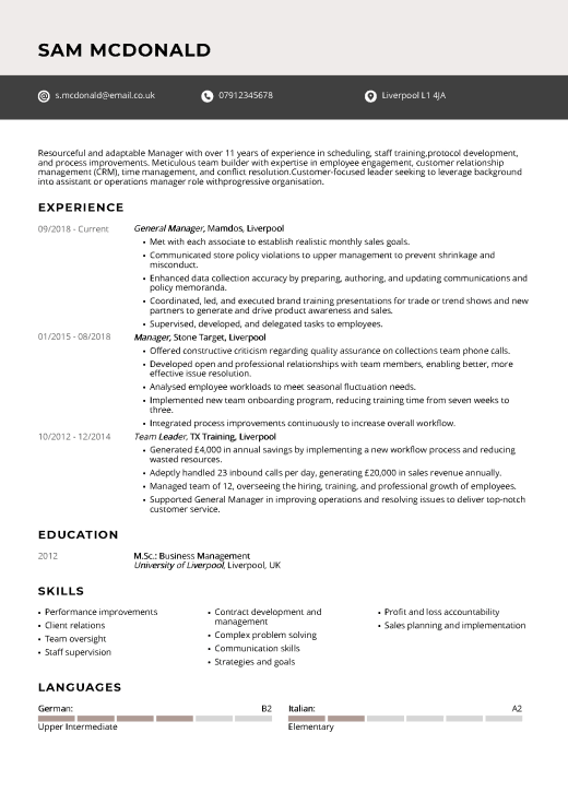 33 CV Templates Tailor-Made for the UK Job Market