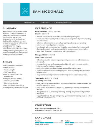 33 Professional CV Templates for UK Job Seekers