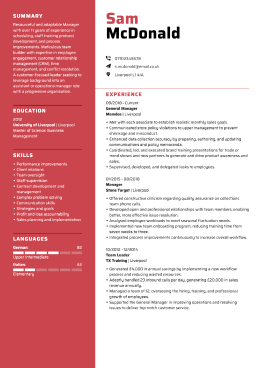 33 CV Templates Tailor-Made for the UK Job Market