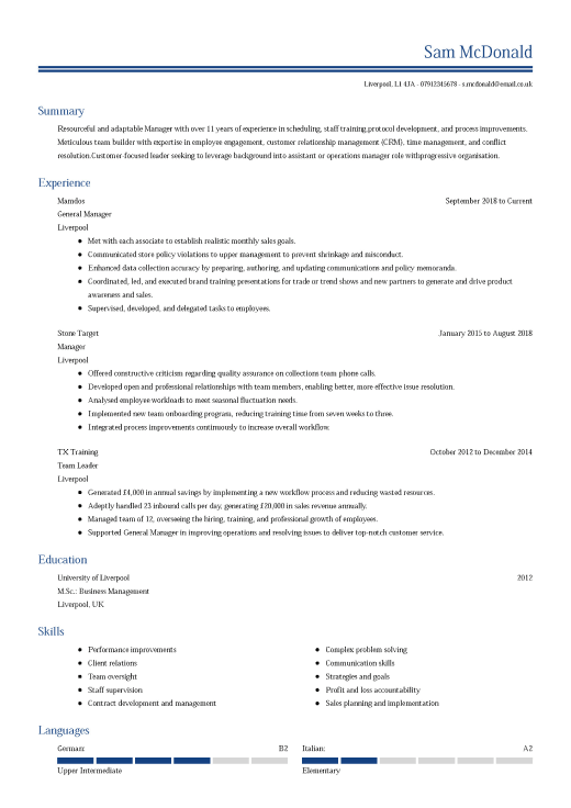 33 CV Templates Tailor-Made for the UK Job Market