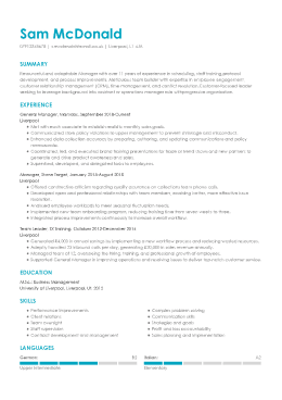 33 CV Templates Tailor-Made for the UK Job Market