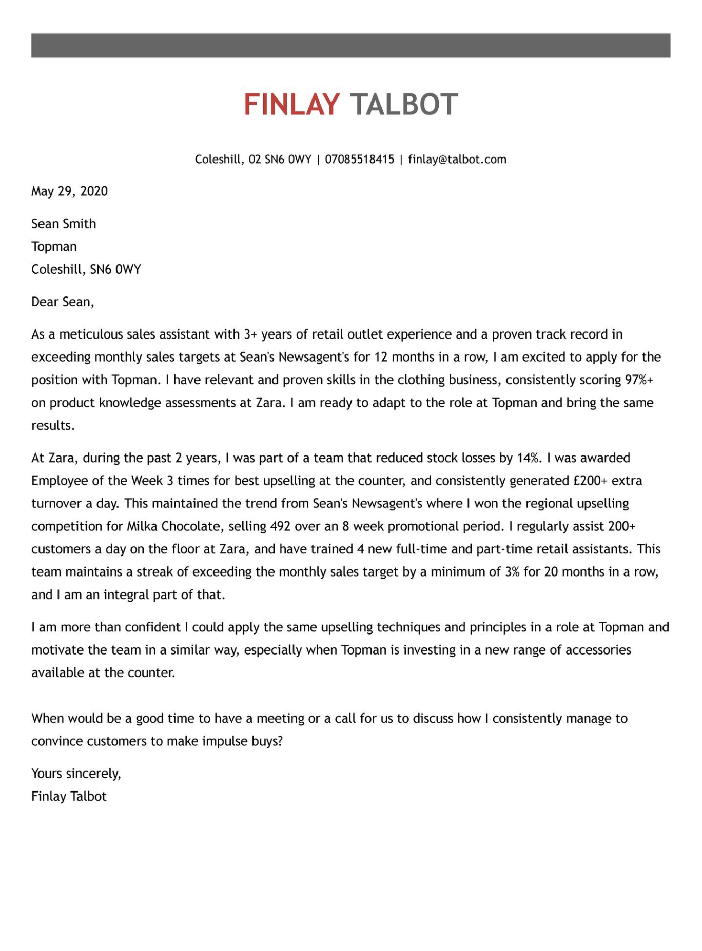 Cover Letter Examples For 40 Jobs Updated For 2022 
