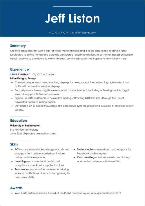 15 Best CV Templates To Download For The UK In 2023