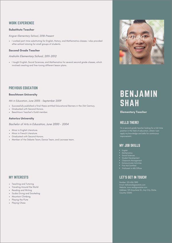 Top 10 Of The Canva CV Templates 5 Best Alternatives 
