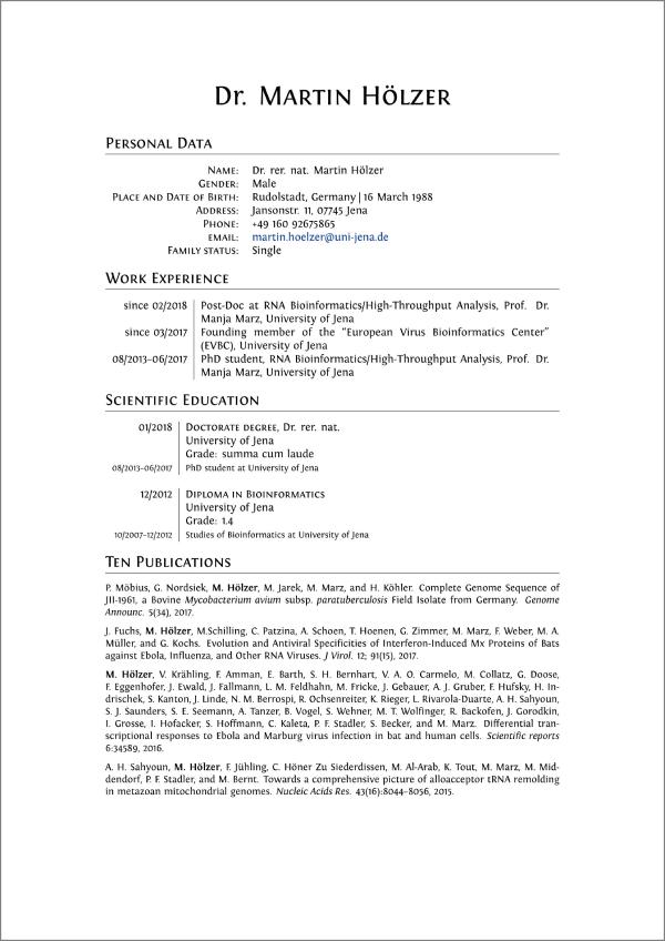 10 Best LaTeX CV Templates For 2023 Examples 