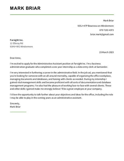 8 Short Cover Letter Samples—Simple Tips & Writing Guide